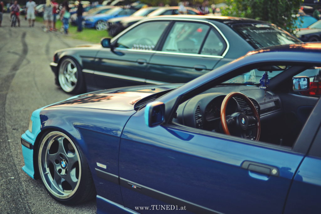 BMW E36 / BMW E38 | static & bagged, two awesome bimmers - www.tuned1.at