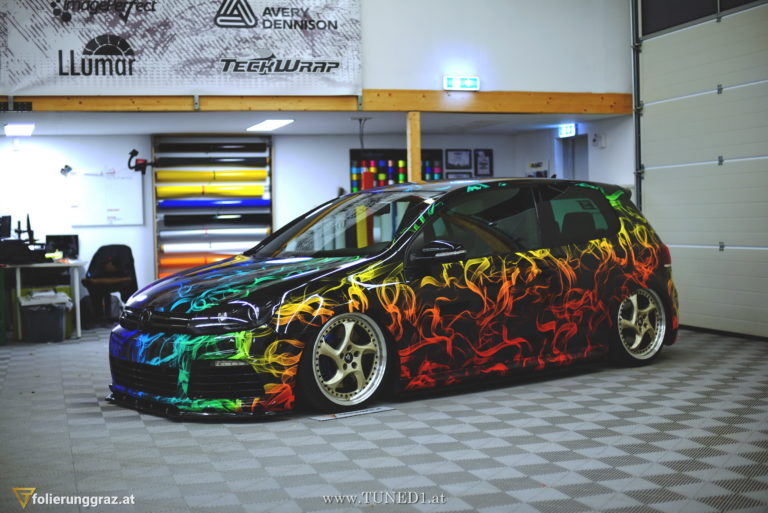 Volkswagen Golf 6R | colorfull smoke - www.tuned1.at